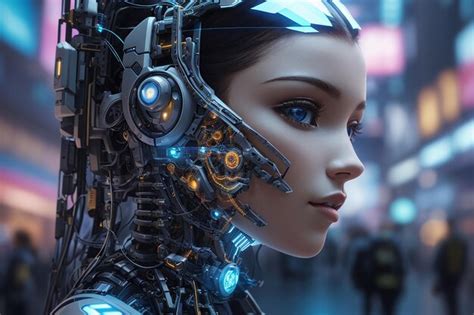 Premium Ai Image Beyond Boundaries A Mesmerizing Glimpse Into A Future Where Humans And