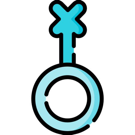 Non Conforming Gender Special Lineal Color Icon