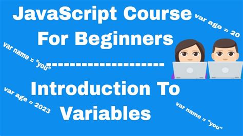 How To Create Variables In Javascript Youtube