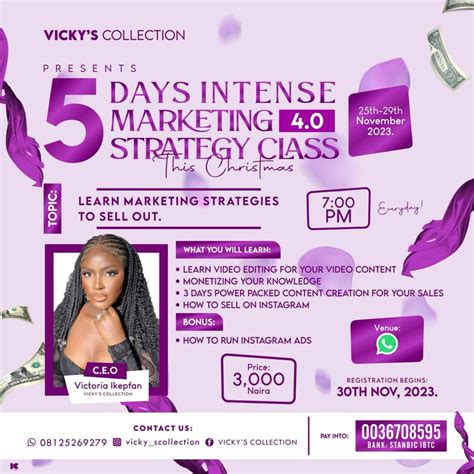 Business Class Flyer Design Business Design Flyer Design Learn Marketing