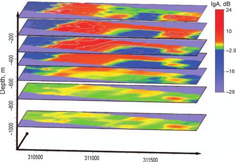 The Maps Of Spectral Amplitude Variations Of Microseismic Signals For Download Scientific