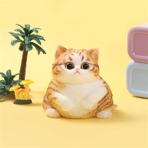 800g Giant Yellow Stripes Cat Taba Squishy Fufusquishy
