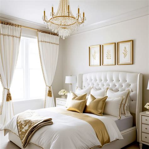 33 Stunning White And Gold Bedroom Ideas For A Chic And Cozy Retreat