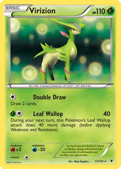Virizion Pokémon Card Value And Price Pokemoncardvalue