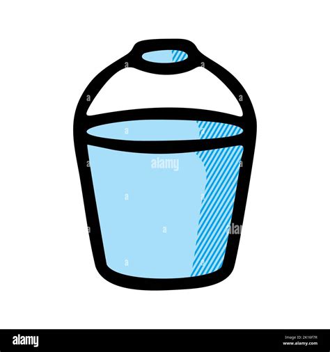 Bucket Icon Isolated On White Background From Construction Collection Bucket Icon Trendy And