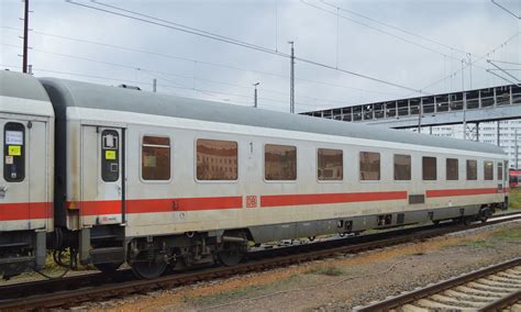 Db Fernverkehr Mit Einem 1klasse Intercity Abteilwagen Mit Der Nr
