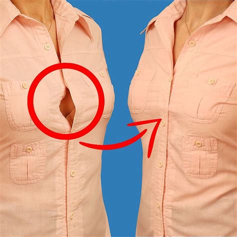 I Ll Show You A Sewing Trick How To Prevent The Blouse From Coming Apart At The Chest I Ll
