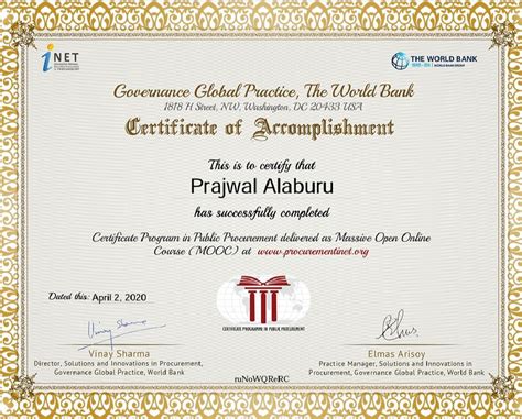 Prajwal Alabur On Linkedin Successfully Completed Certificate Program