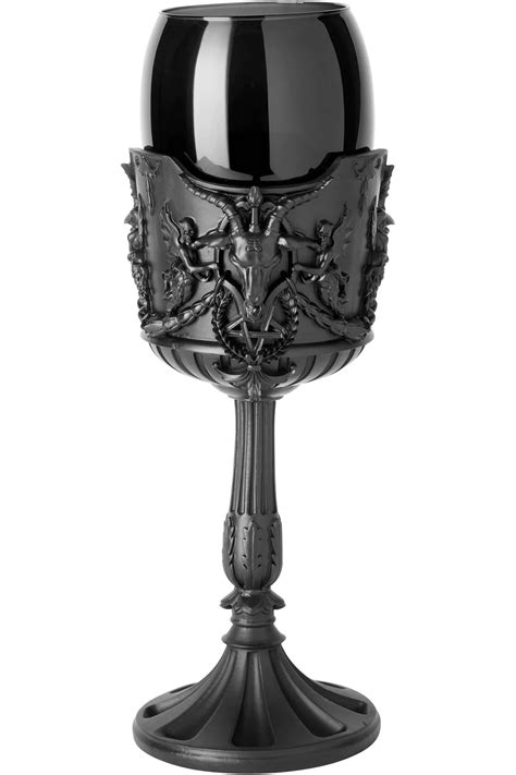 Killstar Dark Prince Resin Wine Glass Borderline Plus