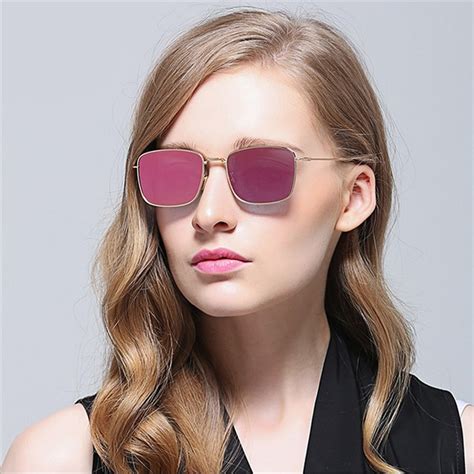 Gold Frame Square Aviator Sunglasses At Gemma Adcock Blog