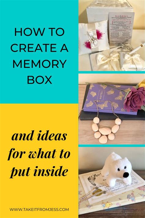 How To Create A Memory Box Memory Box Mementos Box Baby Memory Box
