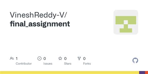 Github Vineshreddy Vfinalassignment