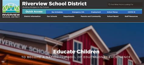 Connect With Riverview School District In The 2023 2024 School Year