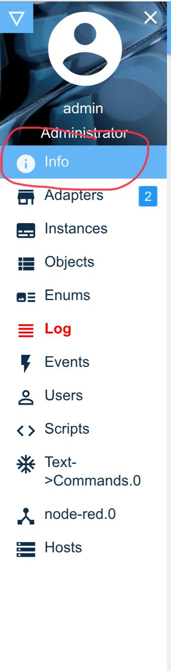 Info Tab Crashes Admin · Issue 566 · Iobrokeriobrokeradmin · Github