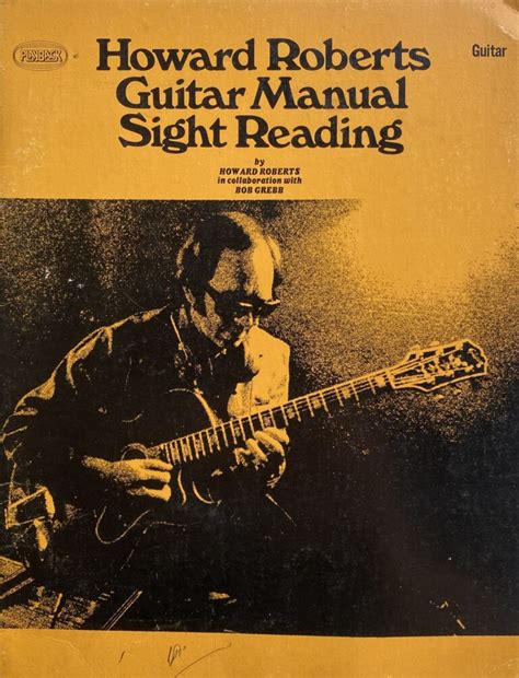 Howard Roberts Guitar Manual Sight Reading Literati Book Stall