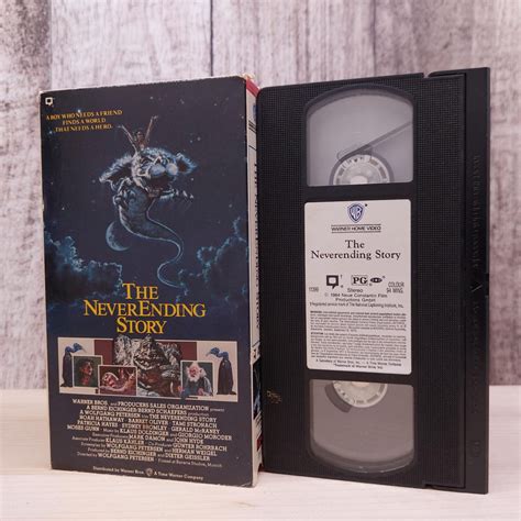 The Neverending Story 1984 Used Vhs Tape Classic Movie