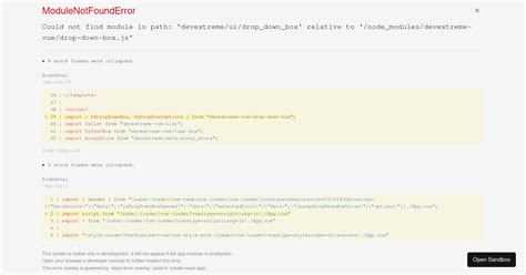 Overview DevExtreme Drop Down Button Codesandbox