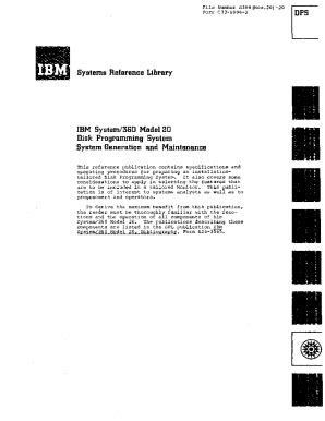 Fillable Online IBM System 360 Principles Of Operation Fax Email Print PdfFiller