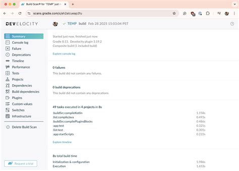 改进 Gradle 构建的性能 Gradle 构建系统