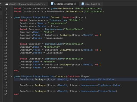 Points To Leaderstats Scripting Support Developer Forum Roblox