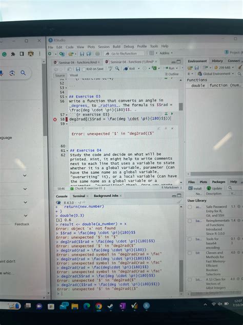 Trying To Learn Rstudio R RStudio