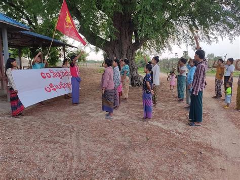 Khit Thit Media On Twitter လက်ပံတောင်းတောင်ဒေသ ပြည်သူများက စစ်အာဏာရှင် တော်လှန်ရေး ချီတက