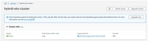 Create Eks Cluster Amazon Eks Hybrid Nodes On Dell Powerflex Dell Technologies Info Hub