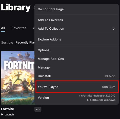 How To Check Your Play Time In The Epic Games Launcher Epic Games Store Support