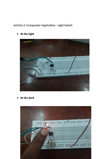 Solution Operational Amplifier Applications Comparator Circuits