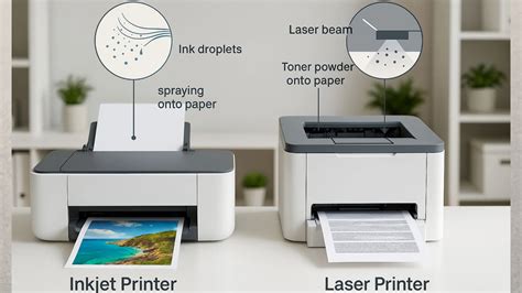 Inkjet Vs Laser Printers Which One Should You Choose