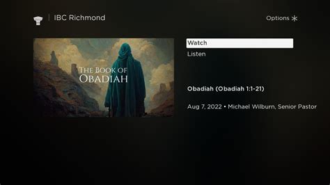 IBC Richmond TV App Roku Channel Store Roku