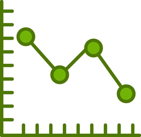 Line Graph Vector Icon 19014447 Vector Art At Vecteezy