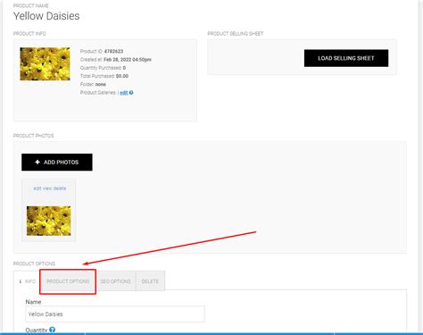 How To Create Product Options I E Size Or Color Options For Items In A Standard Store