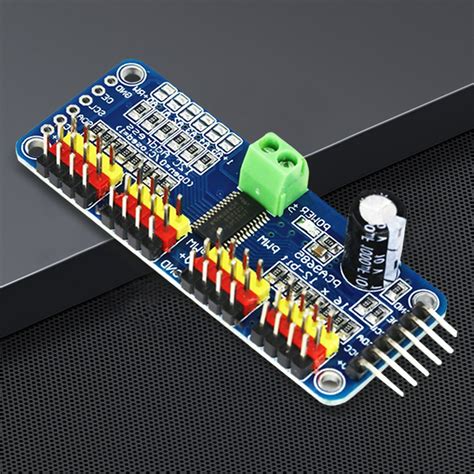 Módulo De 16 Canales 16 Canales 12 Bits Pwmservocontrolador I2c