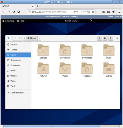Centos 8 Openstack Victoria Create Instances Server World