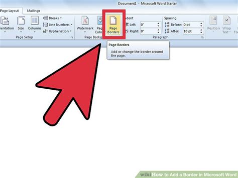 How To Add A Border In Microsoft Word Steps With Pictures