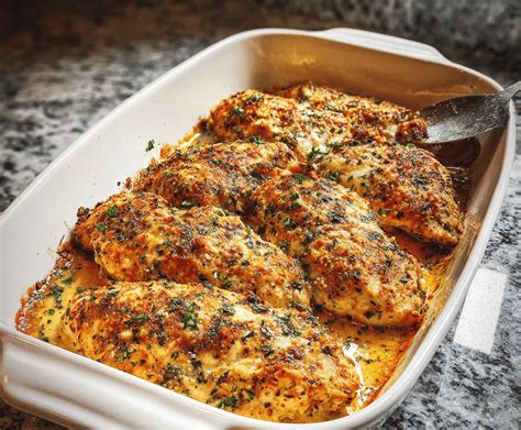 Easy Garlic Parmesan Chicken Bake Recipe The Homemade Bite