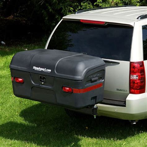 Max Hitch Cargo Carrier Black Stowaway Carriers