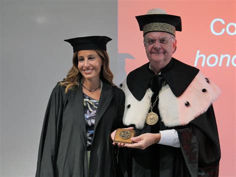 Federica Minozzi Riceve La Laurea Magistrale Honoris Causa In Ingegneria Gestionale Da Unimore