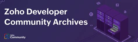 Zoho Developer Community Archives