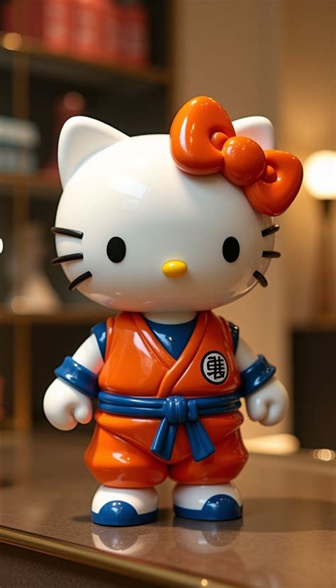 Hello Kitty Cosplay Goku Free Ai Art By Jojo Tensorart Tensorart