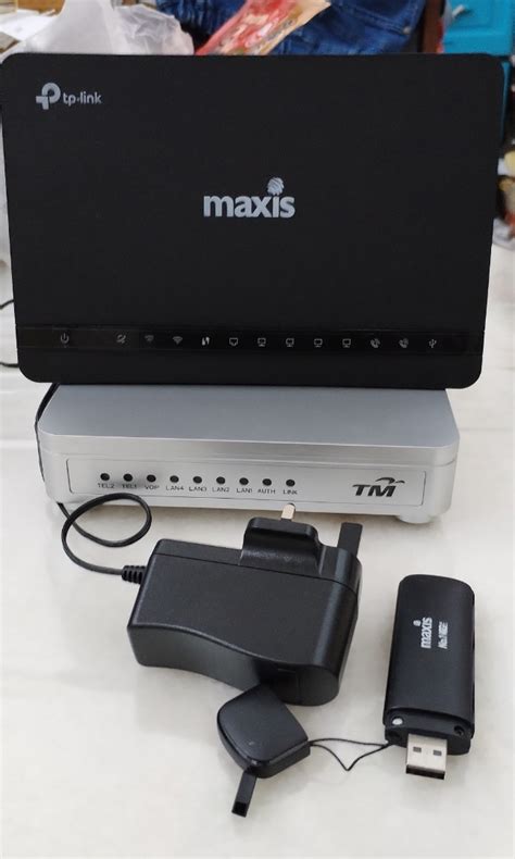 Modem Maxis To Link Computers Tech Parts Accessories Networking On Carousell