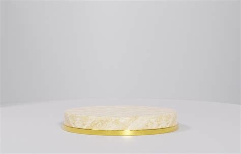 제품 프리젠 테이션을위한 미니멀리스트 장면 구성 무료 사진