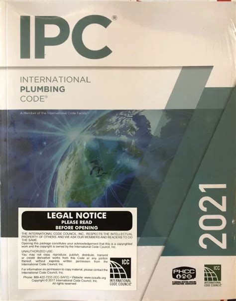 International Plumbing Code International Code Council Series Ipc 2021