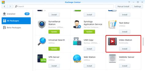 Video Station을 사용하여 비디오 정리 및 재생 Dsm 시작하기 Synology 지식 센터