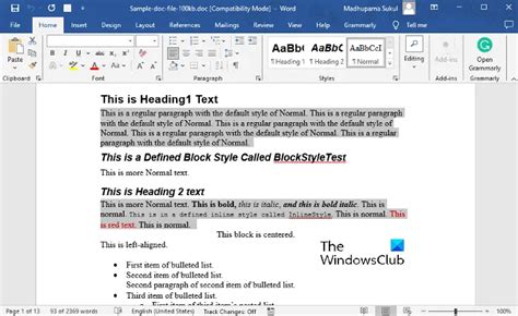 How To Select All Or Specific Words Lines Or Paragraphs In Word