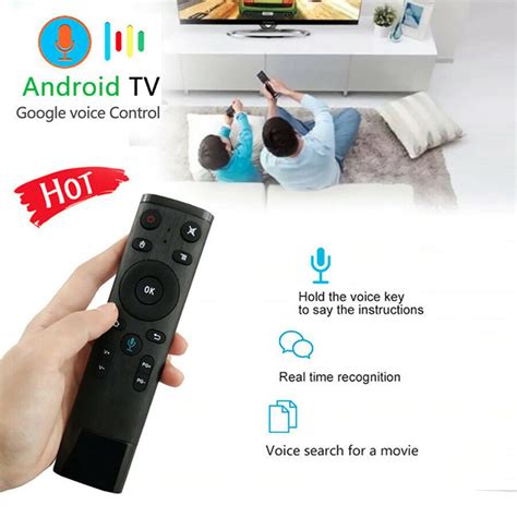 Voice Remote Control Q5 Gyro Air Mouse For Android Smart Tv Box Media Player Shopee Malaysia