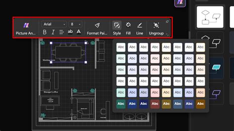 How To Draw Room Layout In Visio