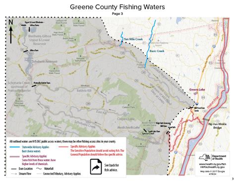 Waterbody Specific Advisories By County