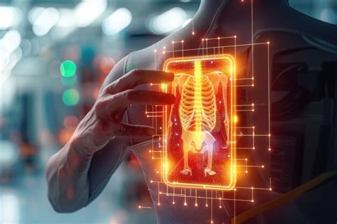 Biometric Sensor Patch For Remote Patient Monitoring In Real Time Premium Ai Generated Image
